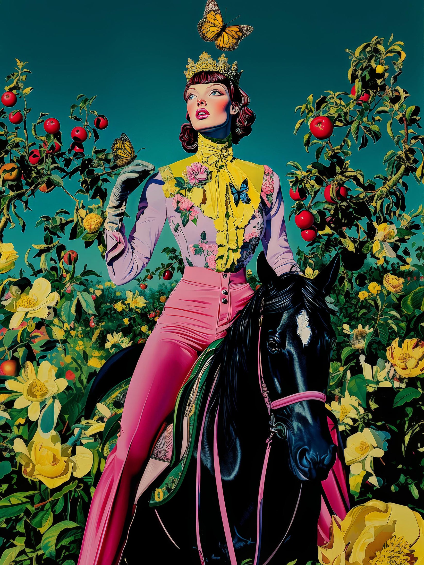 Apple Queen's Butterfly Ball – Porter Art Guild