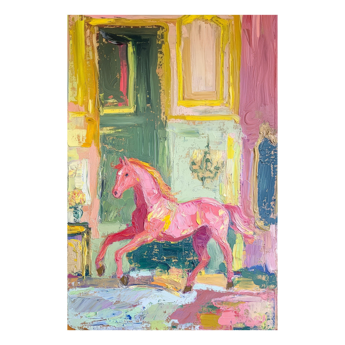 Le Cheval Rose – Porter Art Guild