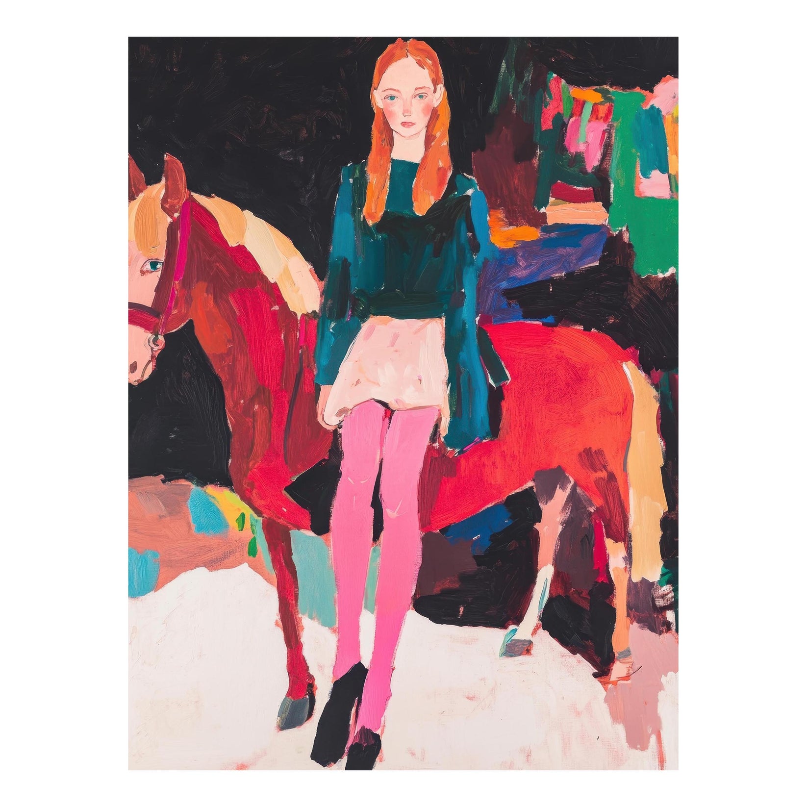 Ruby Hoofbeats – Porter Art Guild