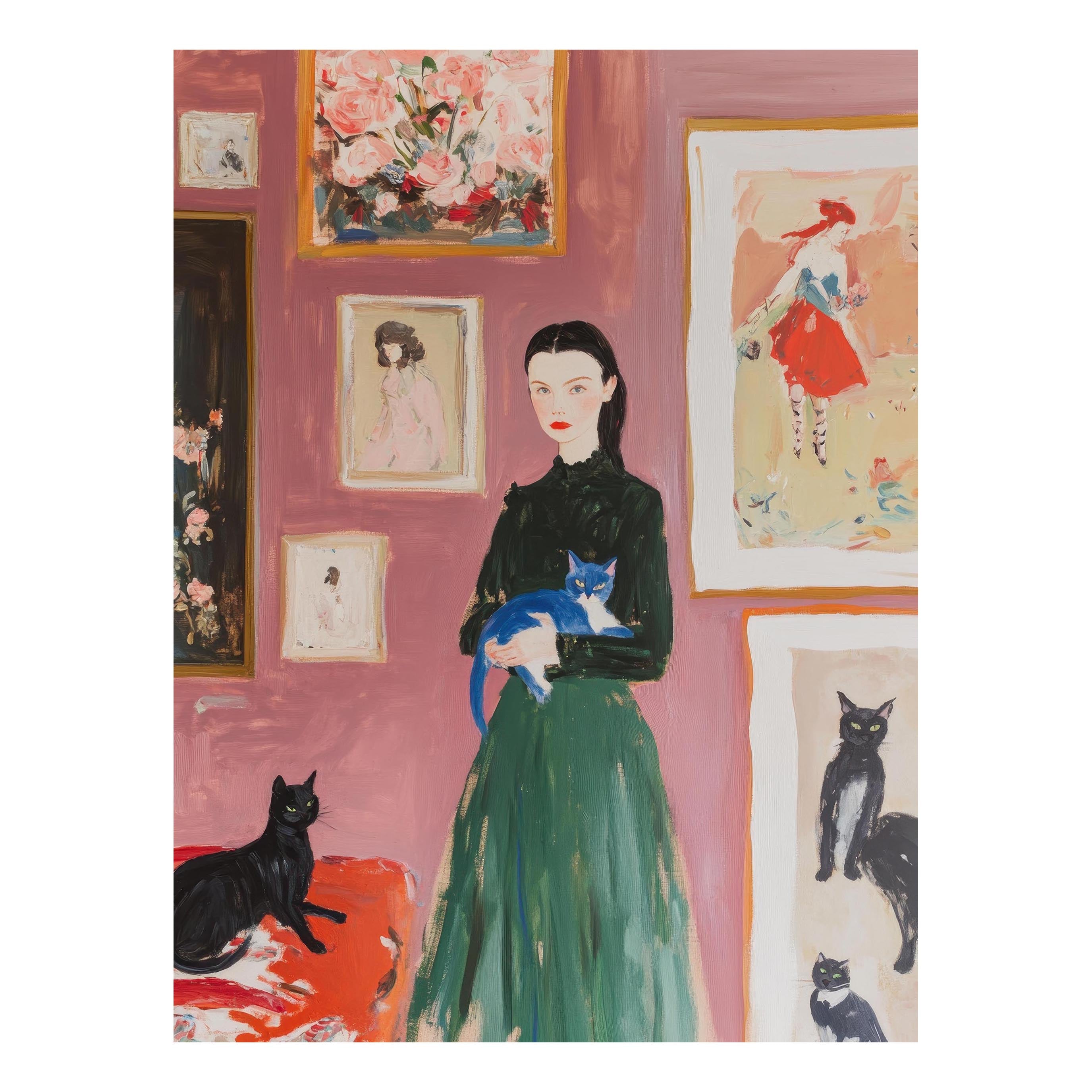 Whiskers Among Masterpieces – Porter Art Guild